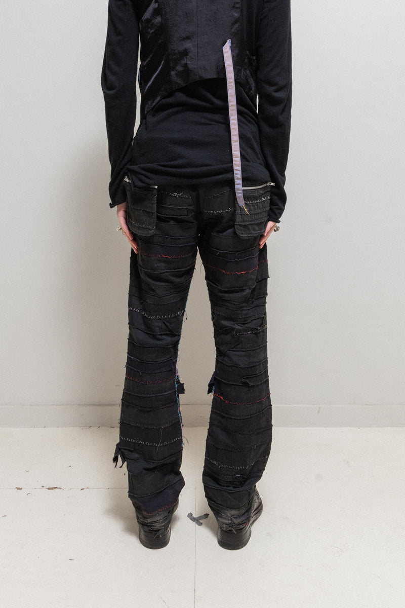 UNDERCOVER - SS03 "SCAB" Flared crust pants – L'OBSCUR